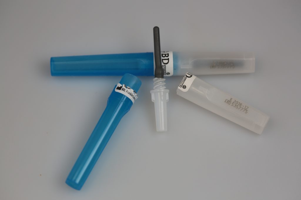 venoject naald blauw venflon - Resultlaboratorium